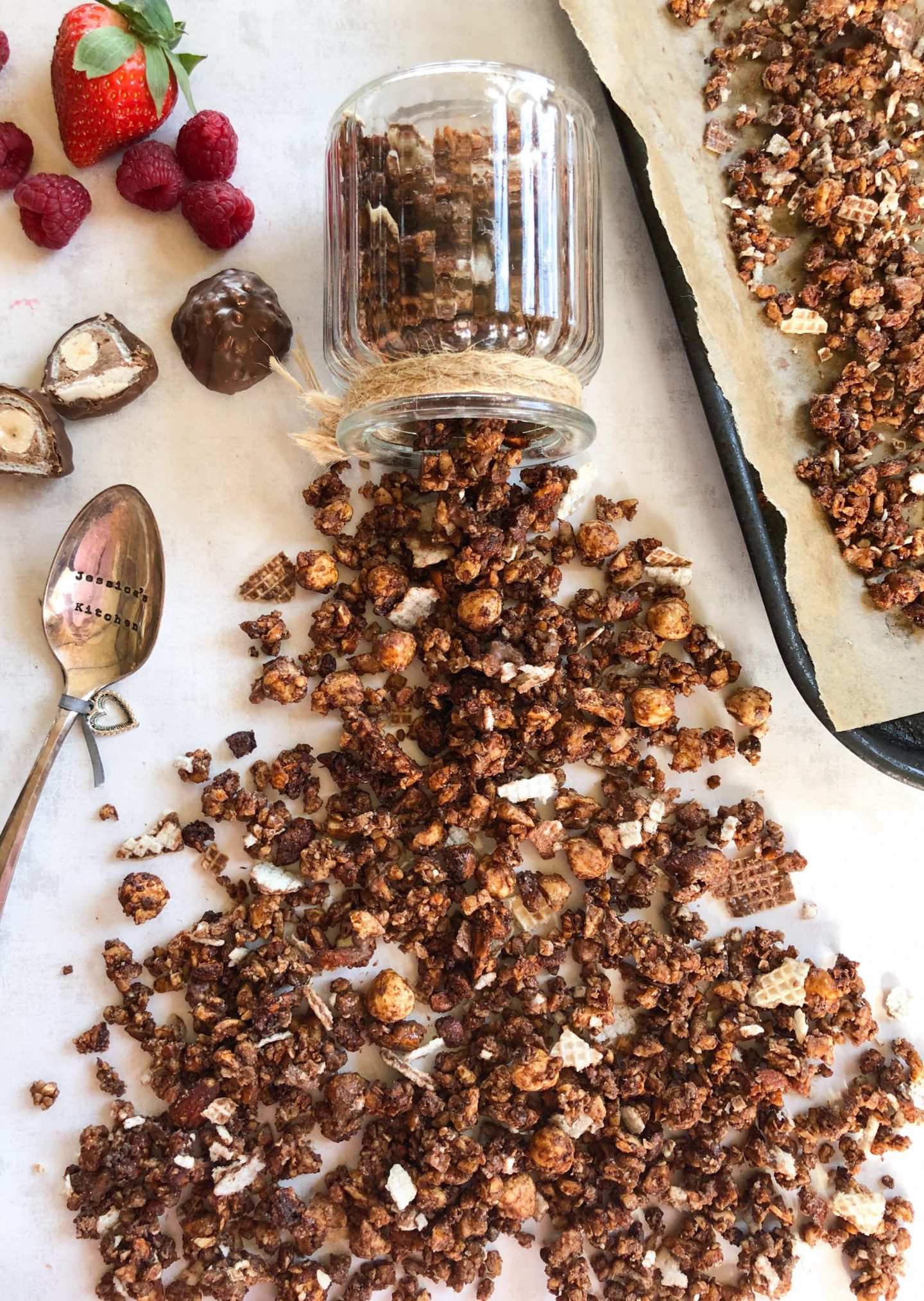 “Ferrero Rocher” Granola - Jessica's Kitchen : Gluten free, Grain free